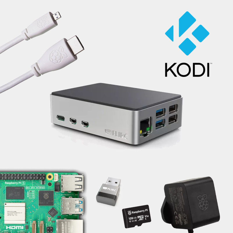 Kit Kodi Raspberry Pi 5 - MONRASPBERRY