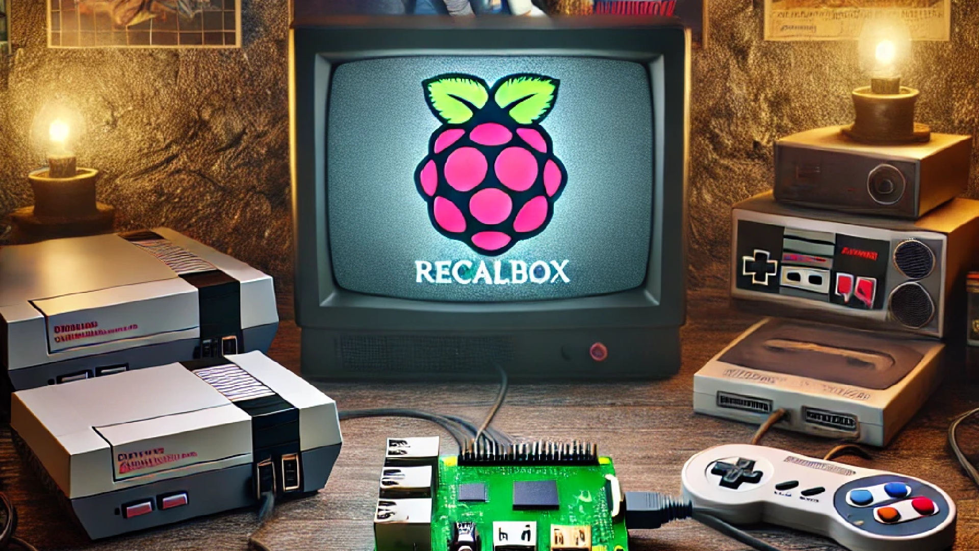 Jouer à des jeux rétro sur Raspberry Pi avec Recalbox - MONRASPBERRY