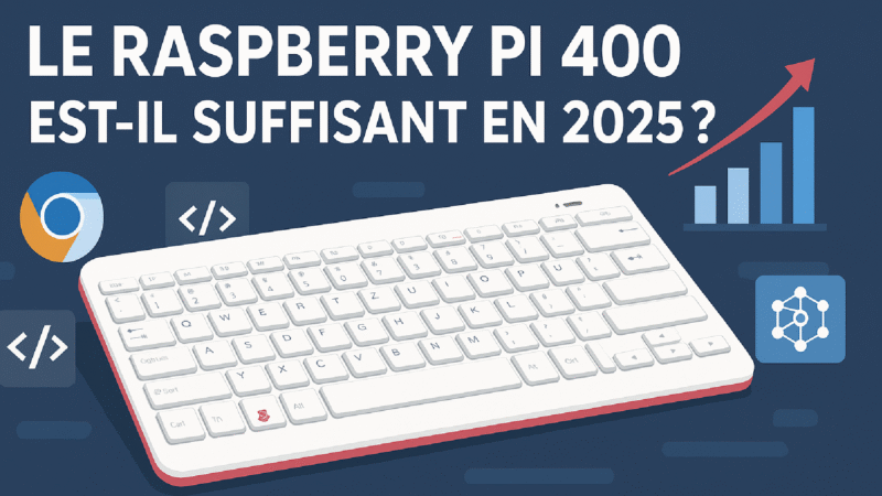 Le Raspberry Pi 400 est-il suffisant en 2025 ? - MONRASPBERRY
