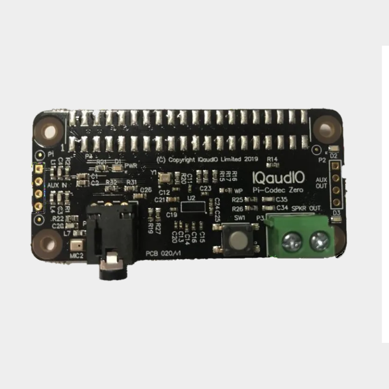 HAT Codec Zero IQaudio - MONRASPBERRY